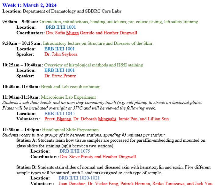 2024 PASH Syllabus - Penn Dermatology Training