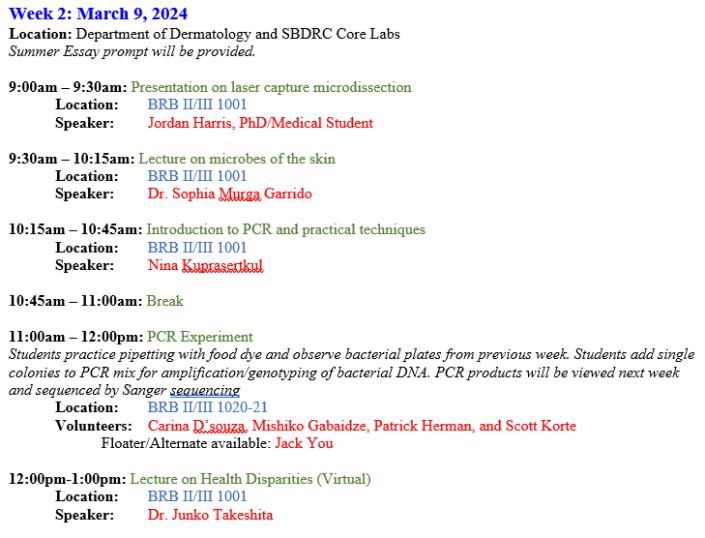 2024 PASH Syllabus - Penn Dermatology Training